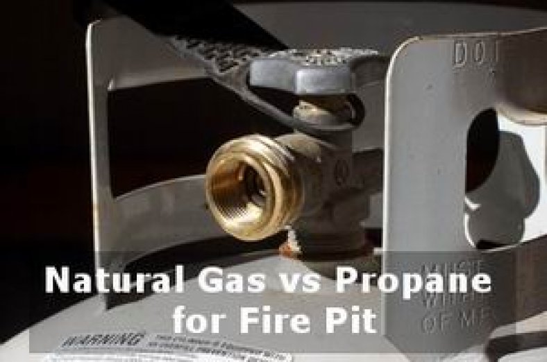 Propane vs Natural Gas Fire Pit (What Best and Safe?) | GreatYardMaster