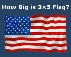 How Big is 3x5 Flag? What flagpole is needed for it? | Great Yard Master
